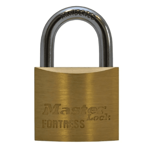 Master Lock Fortress Brass Padlock 30mm | North West Hardware