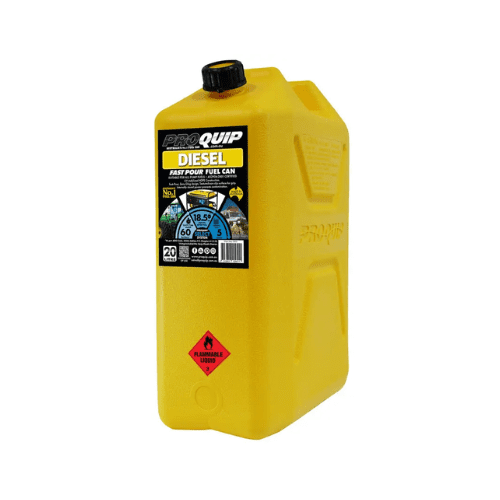 Proquip Fuel Can Plastic Yellow Diesel 20L | North West Hardware