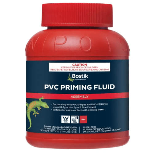Bostik PVC Priming Fluid Red 125ml | North West Hardware
